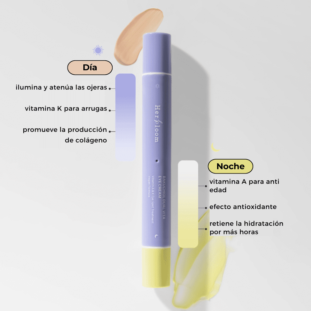 Herbloom Bakuchiol Dual Vita Eye Cream – lecoreane